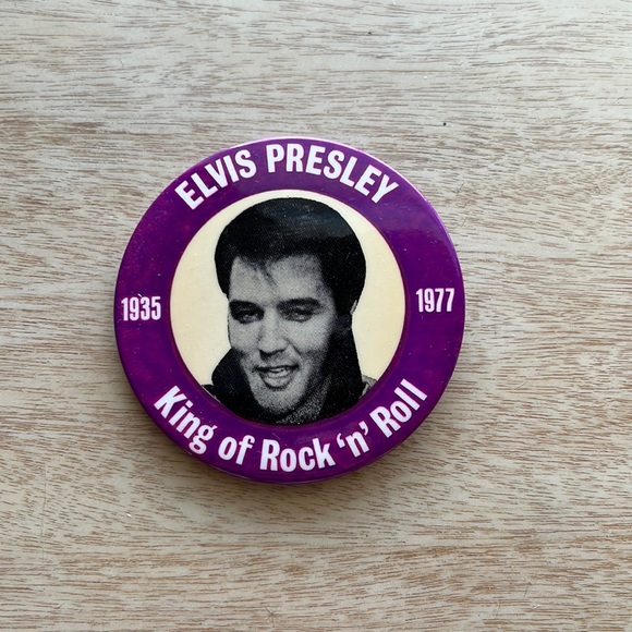 Elvis Presley | Other | Vintage Elvis Presley Pin | Poshmark